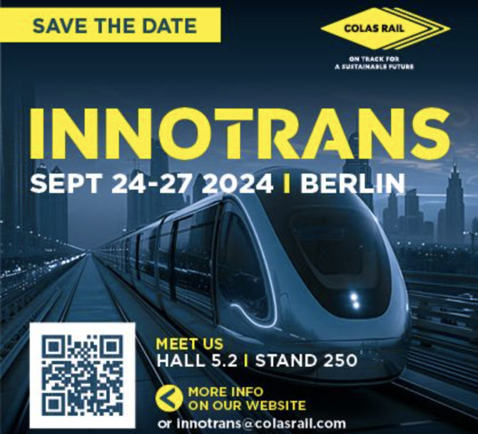 Meet Colas Rail at Innotrans! | Railway International